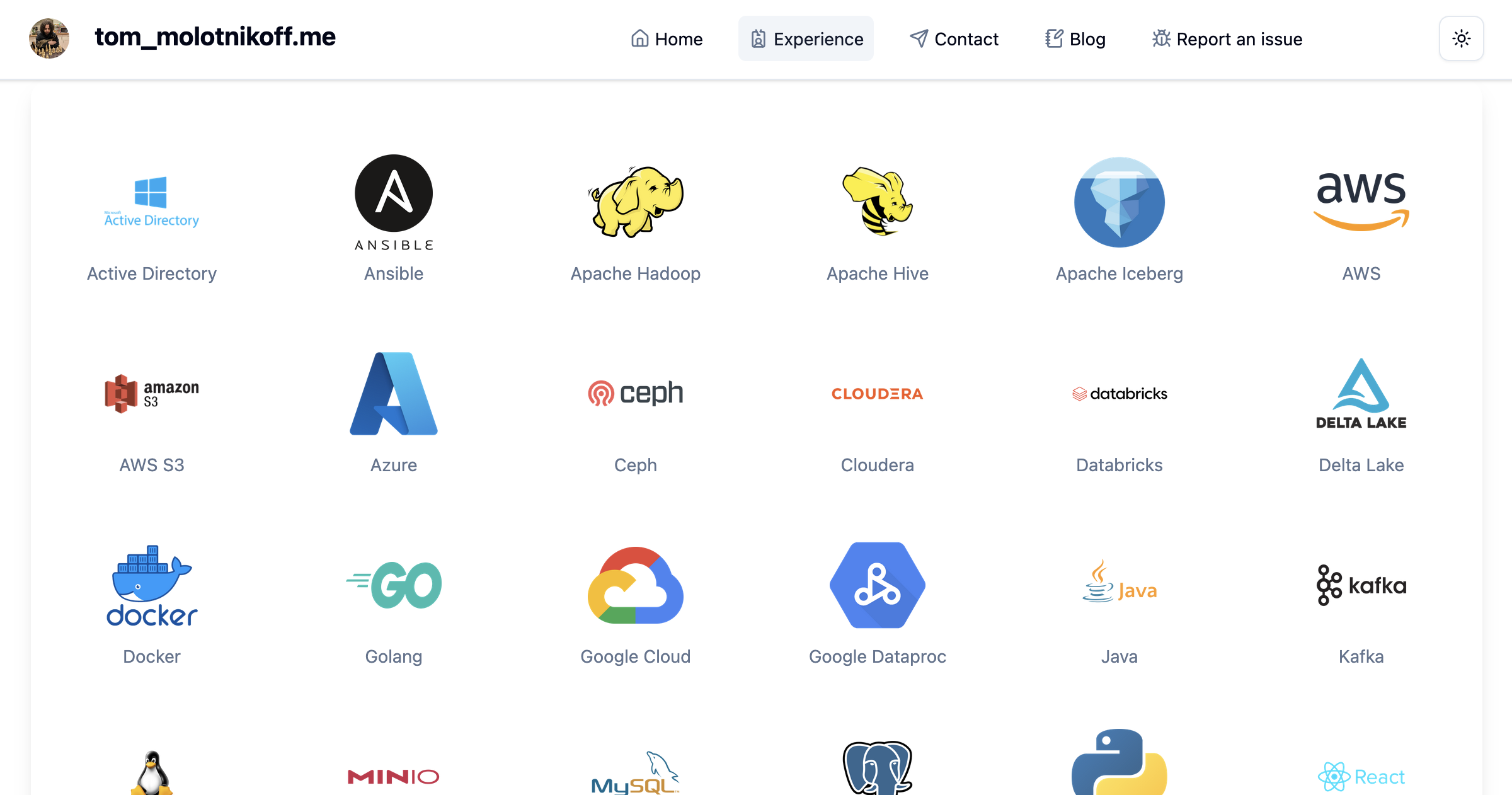 Tom Molotnikoff | Software Developer & Distributed Computing Enthusiast